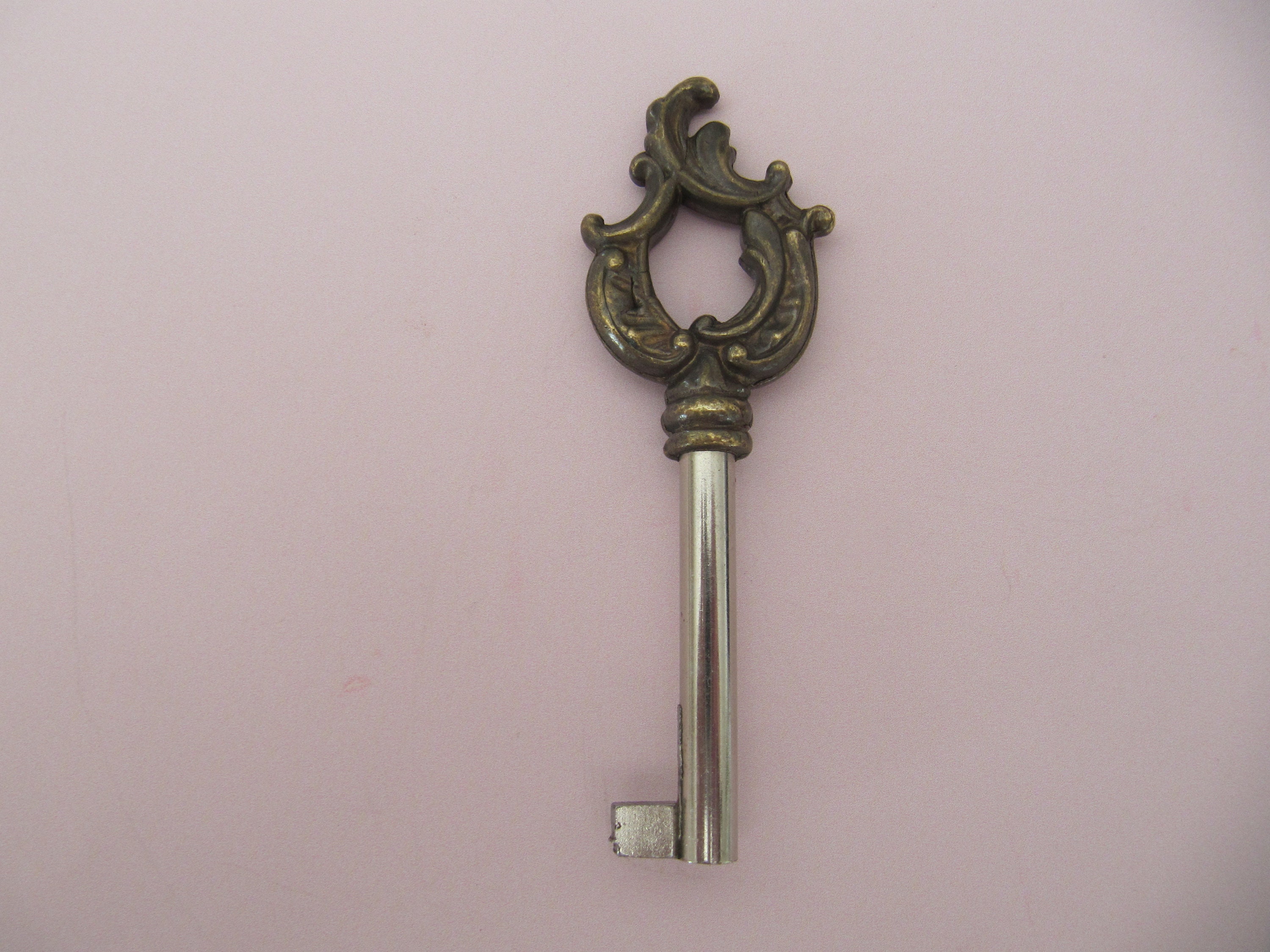 Ornate French Skeleton Key Vintage Fancy Brass & Metal - Etsy