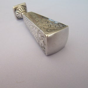 French Wax Seal Stamp 800 Silver Embossed "pebble" Design, Maker ...