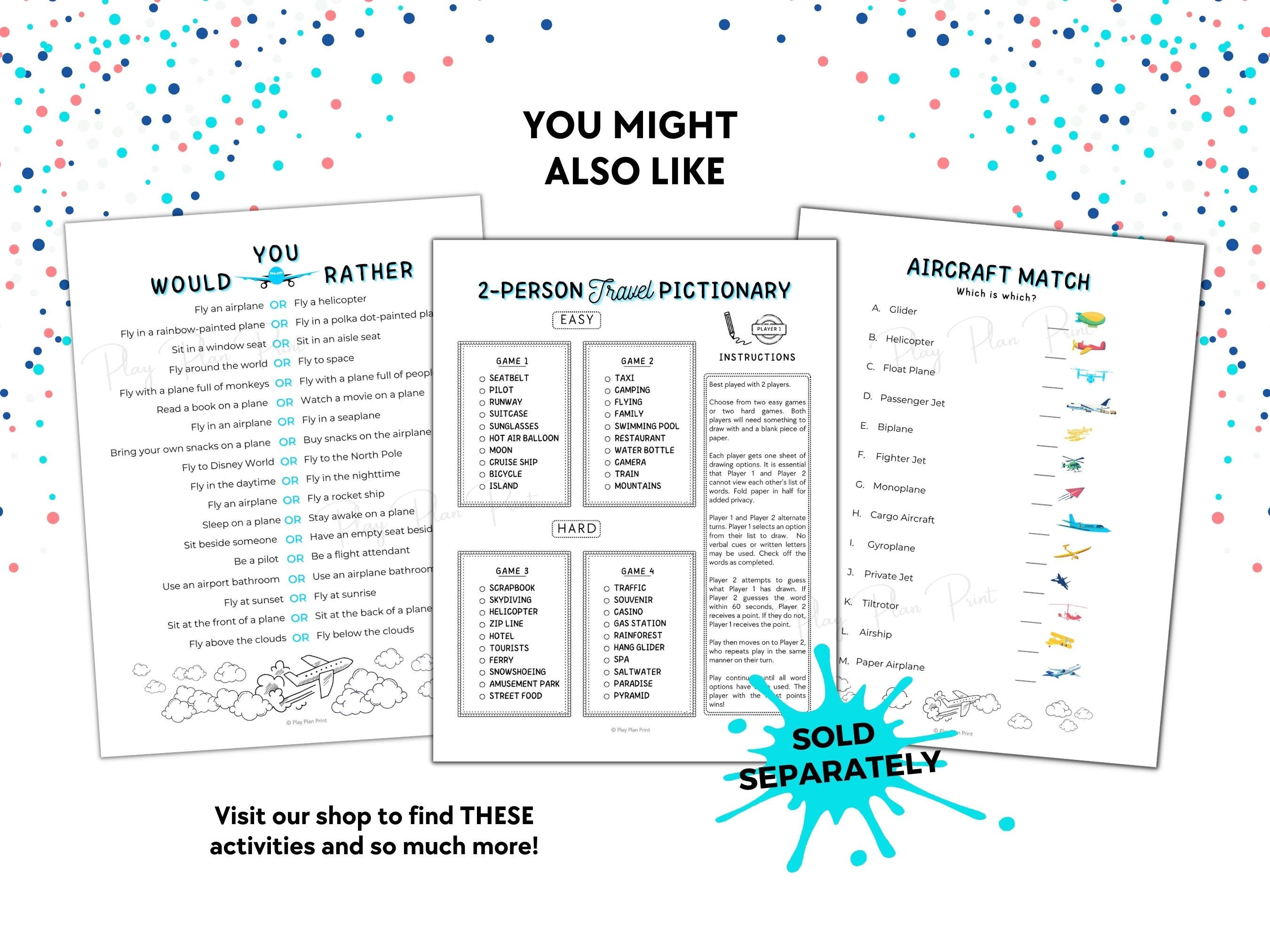 Printable Kids Travel Journal. Travel Diary. Travel Log. - Etsy