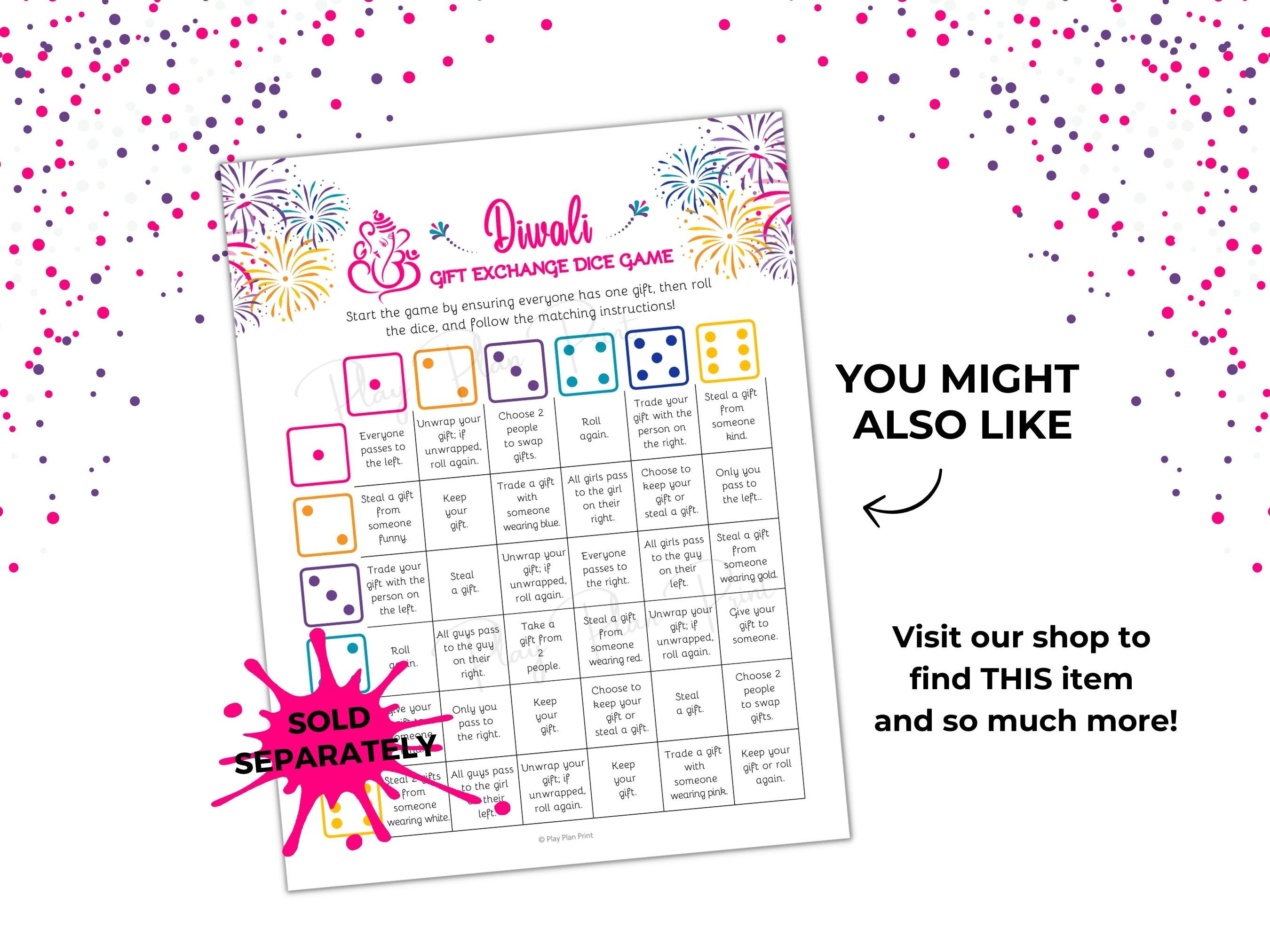 Printable Diwali Game. Bollywood Game. Who Am I Hedbanz. Headbands ...