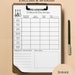 English & Spanish Version - Weekly Menu Planner Template Printable ...