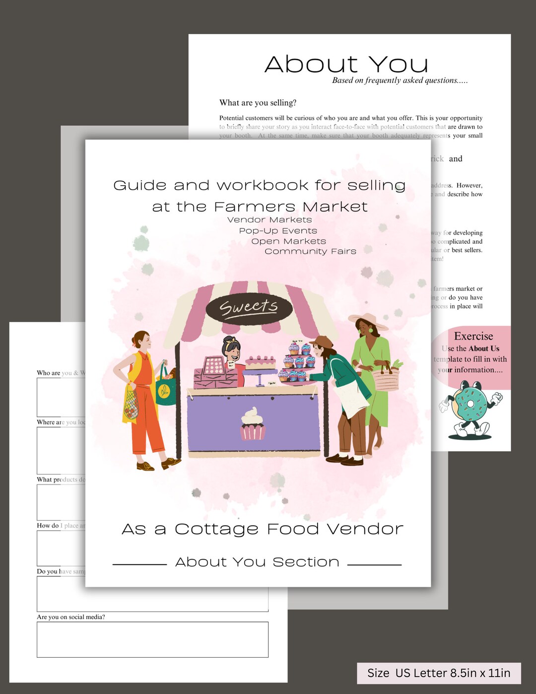 About Us (you) Guide and Worksheet for Selling at the Farmers Market as ...