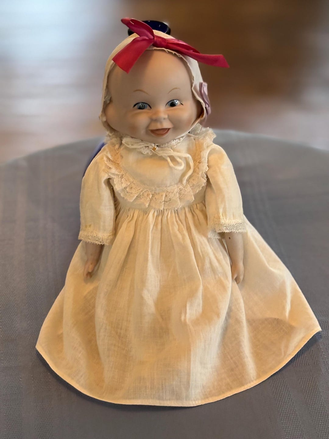Vintage Shackman 3-faced Handpainted Bisque Doll - Etsy