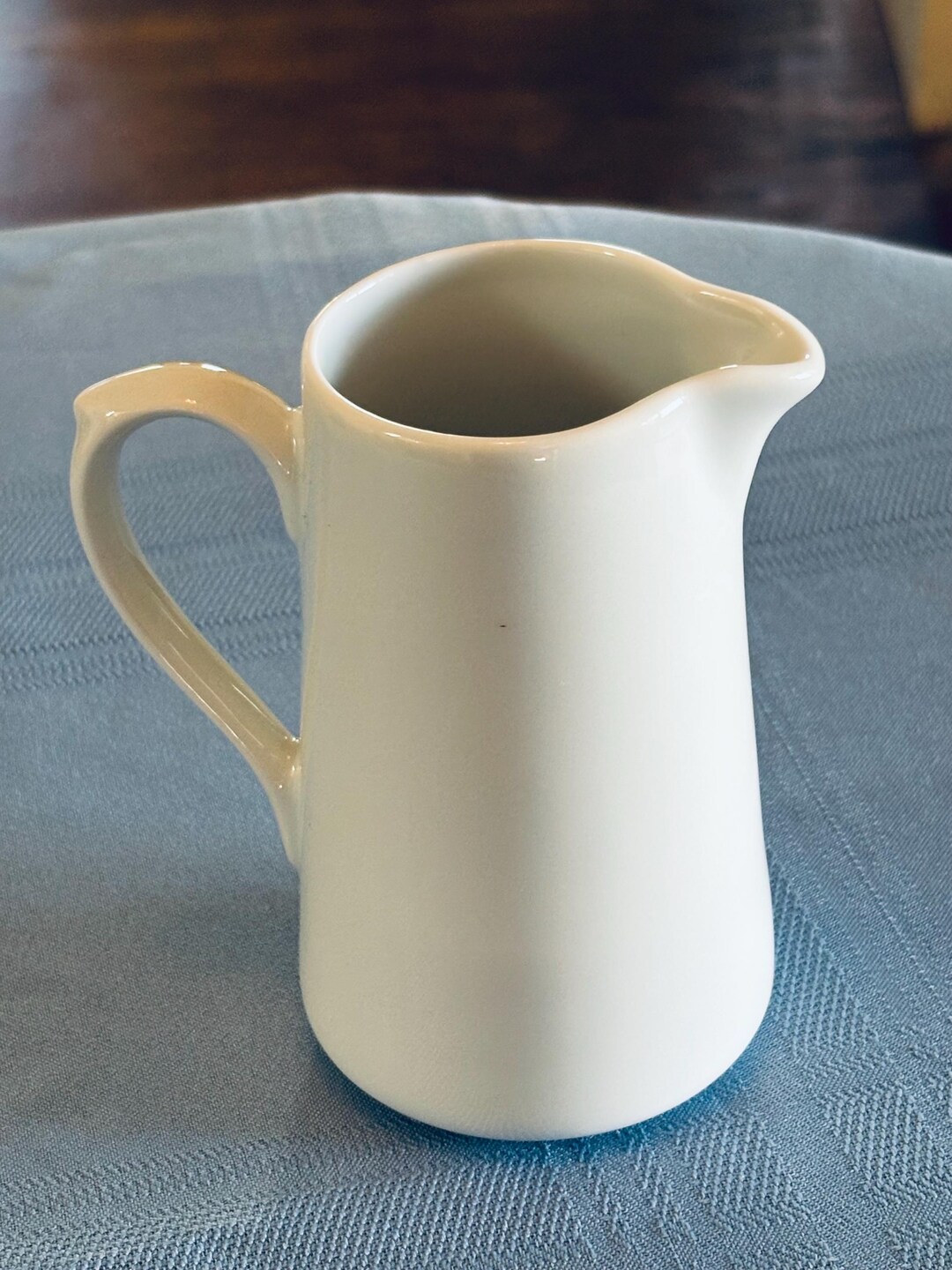 Apilco French Porcelain Classic White Creamer - Etsy