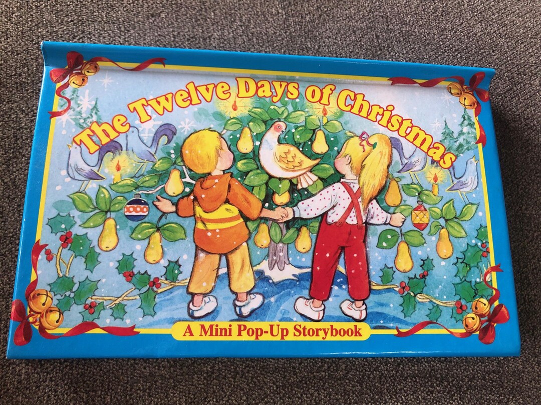 The Twelve Days of Christmas Pop-up Book Vintage Holiday Book for All ...