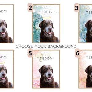Custom Pet Portraits Using Pet Photo Personalized Digital Dog Portraits Cat Portraits Custom Dog ...