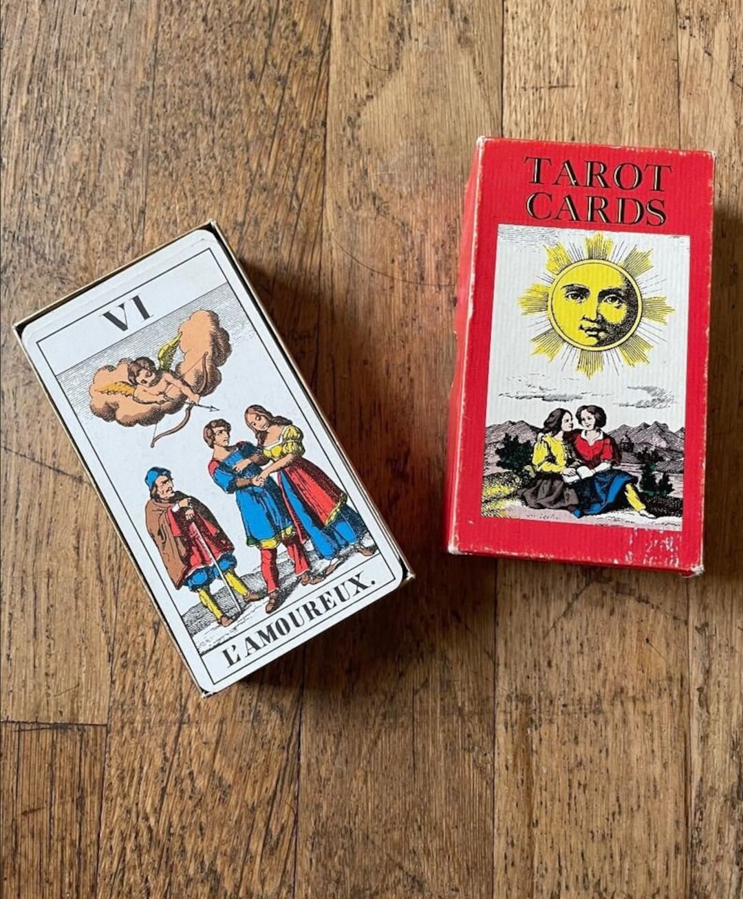 Vintage & Rare Tarot Deck 70s Waddington Complete Set - Etsy