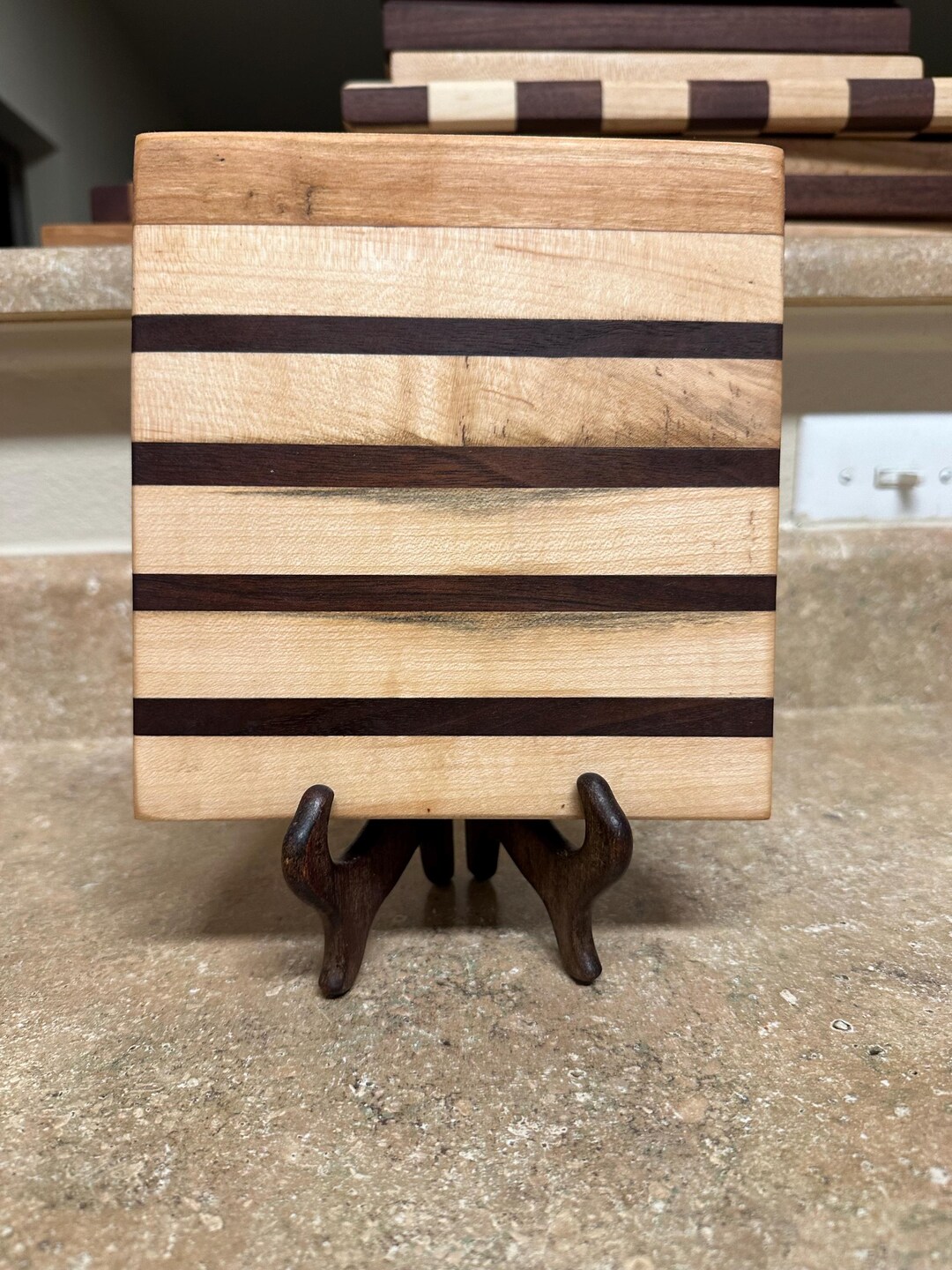Custom Walnut and Cherry 8X6 Board GW Product - Etsy