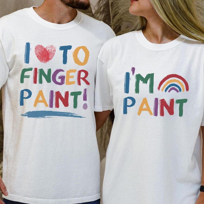 I Love to Finger Paint Im Paint Shirts - Etsy