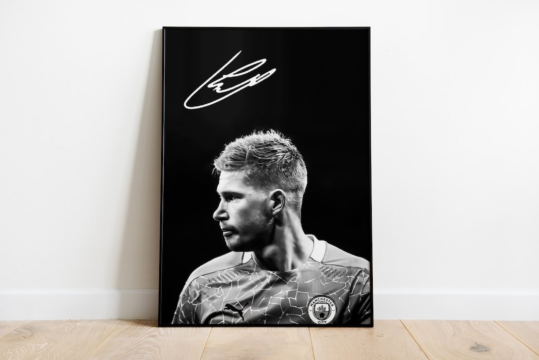 Kevin De Bruyne Signed Signature 22/23 Man City Belgium - Etsy