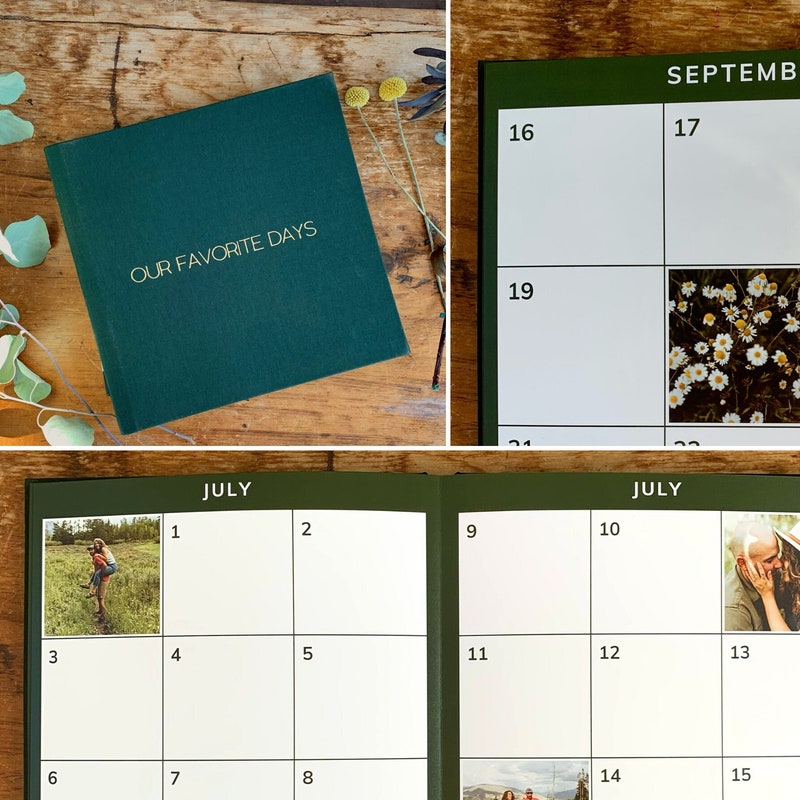 Wedding Photo Wall Calendar - Etsy