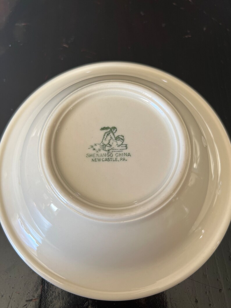 Vintage Set of 10 Shenango China Blue Rose Point Cereal/soup Bowls - Etsy