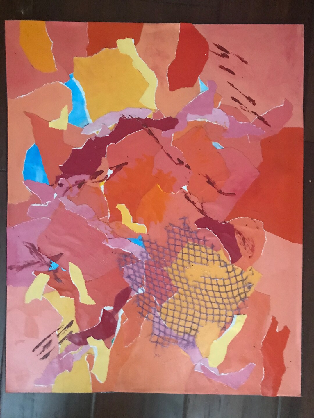 Many Colors of Tangerine Collage Bright Colors - Etsy