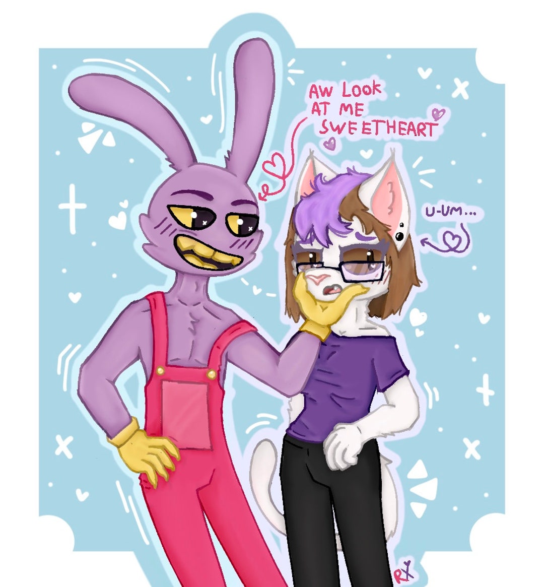 Two Character Ship Art/ Self Ship Art/ Romantic Comfort - Etsy