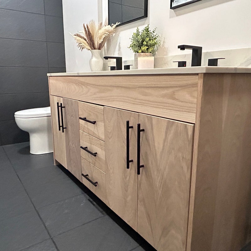 White Oak Vanity - Etsy