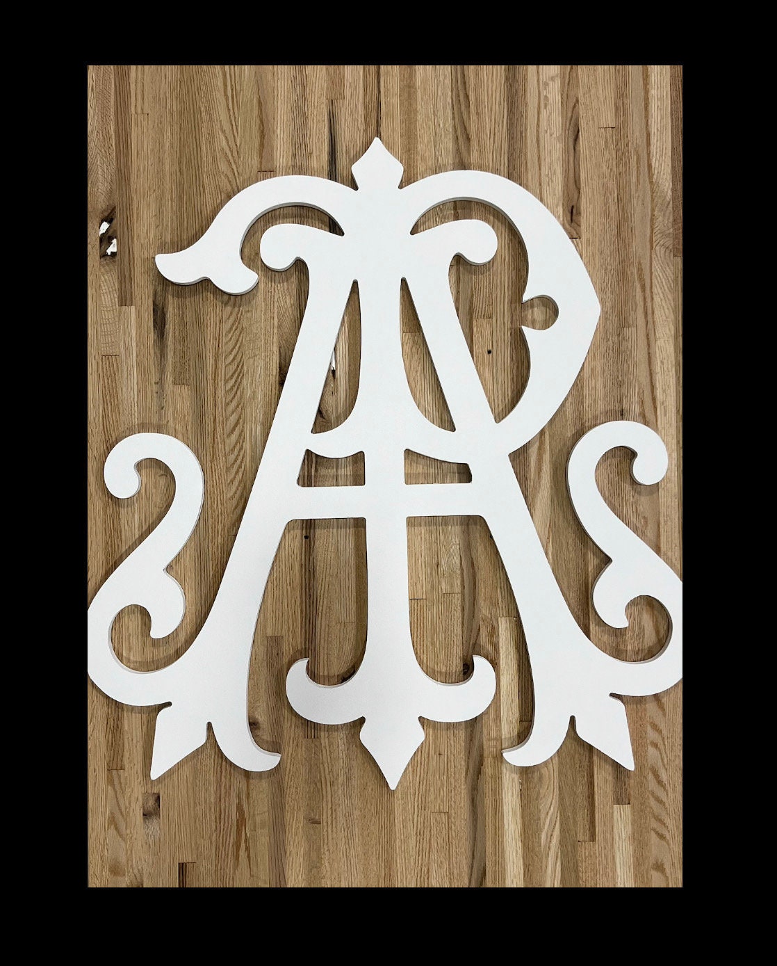 Personalized Wedding Monogram Sign: Custom Family Crest, Wood Decor - Etsy