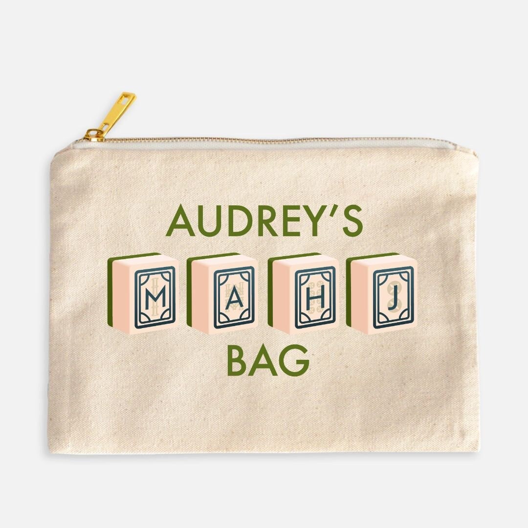 Personalized Mahj Bag - Etsy