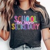 Secretary Day, Tarot Card the Secretary Graphic Tee, Gift for ...