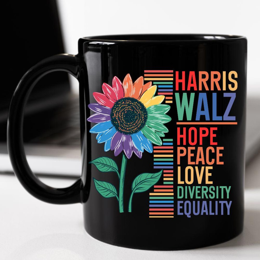 Harris Walz Mug, Kamala Harris Tim Walz 2024 Coffee Mug, Election 2024 ...