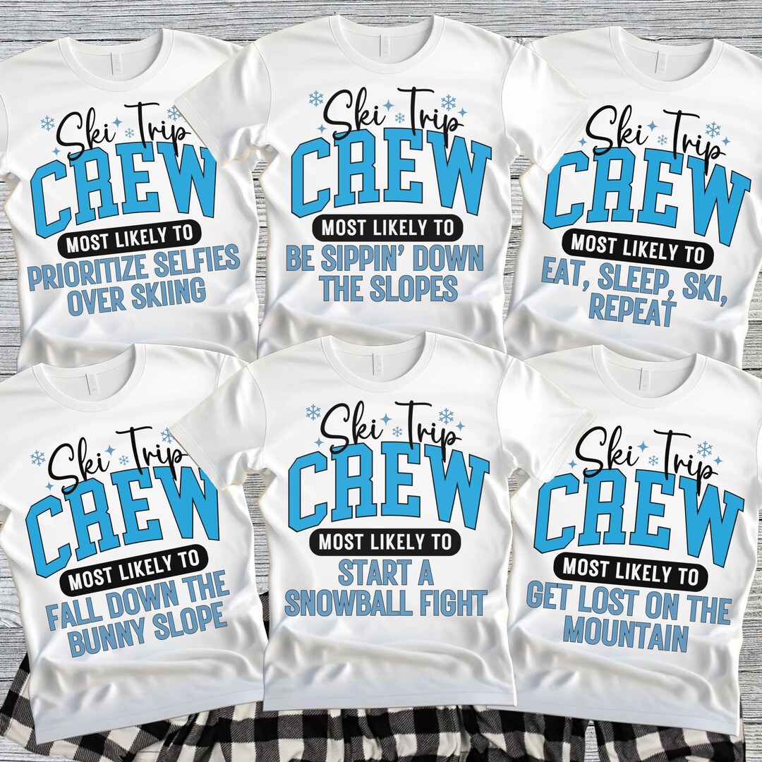 Matching Family Vacation Pajamas, Family Ski Trip Pajamas, Skiing ...