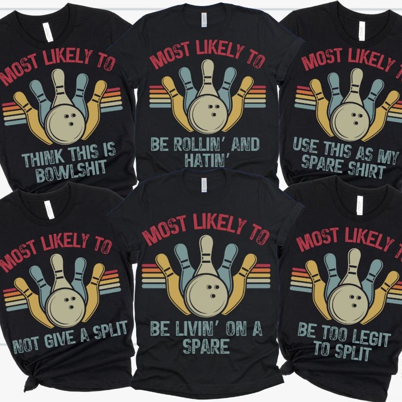 Funny Bowling Shirts - Etsy