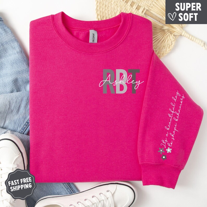 Registered Behavior Technician Sweatshirt, Custom RBT Sweater ...