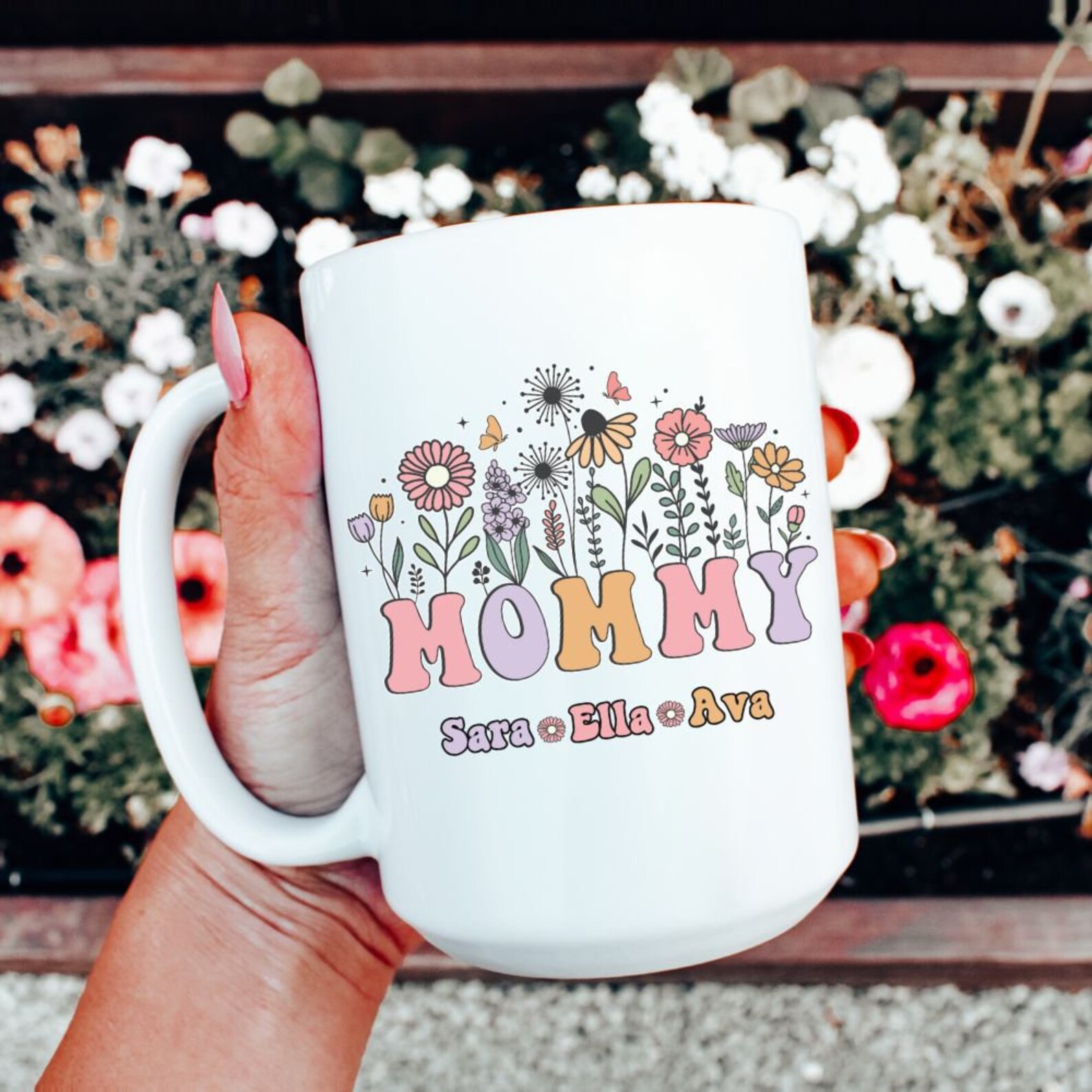 Custom Mommy Mug, Gift for Mom From Kids, Mother's Day Gift, Gift for ...