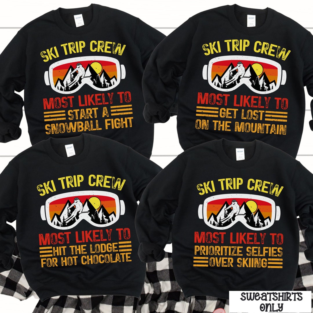 Matching Family Vacation Shirts, Family Ski Trip Shirt, Skiing ...