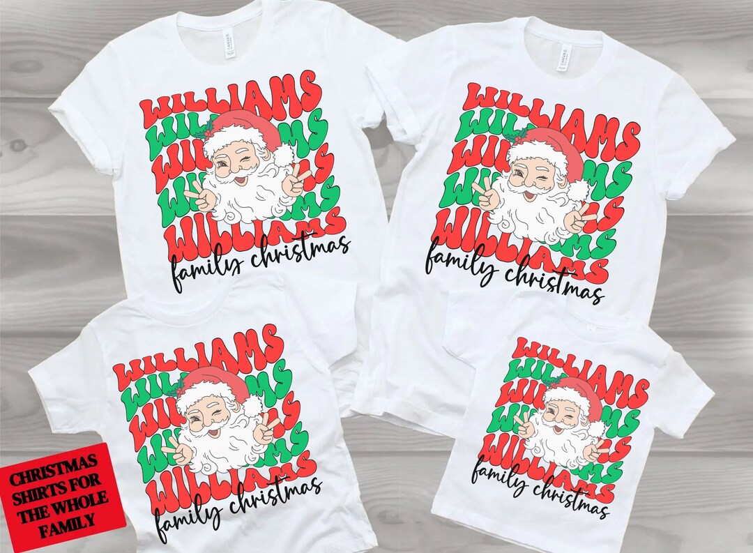 Matching Family Christmas Shirts, Family Christmas Tee, Christmas ...
