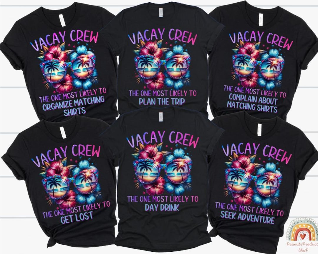 Family Vacation Shirts, Matching Family Vacations Shirts, Custom ...