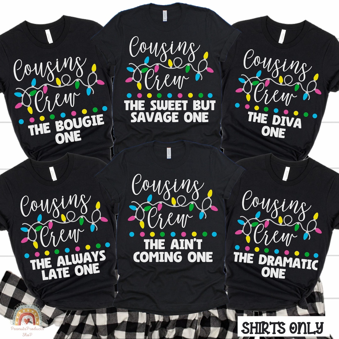 Christmas Cousin Crew Shirts, Matching Christmas Cousin Shirt, Cousin Christmas Shirt, Matching ...