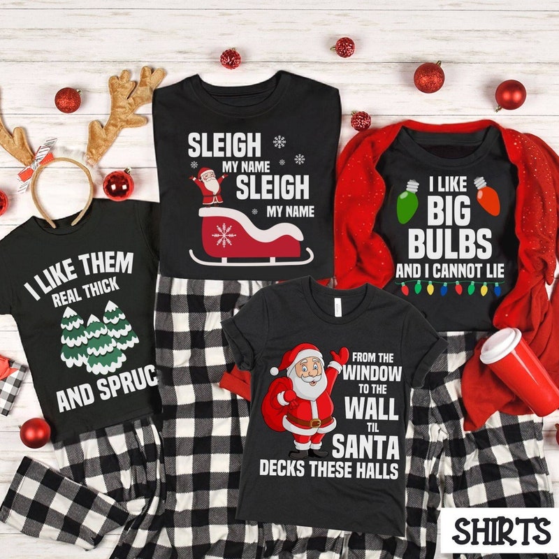 Funny Family Christmas Pajamas - Etsy