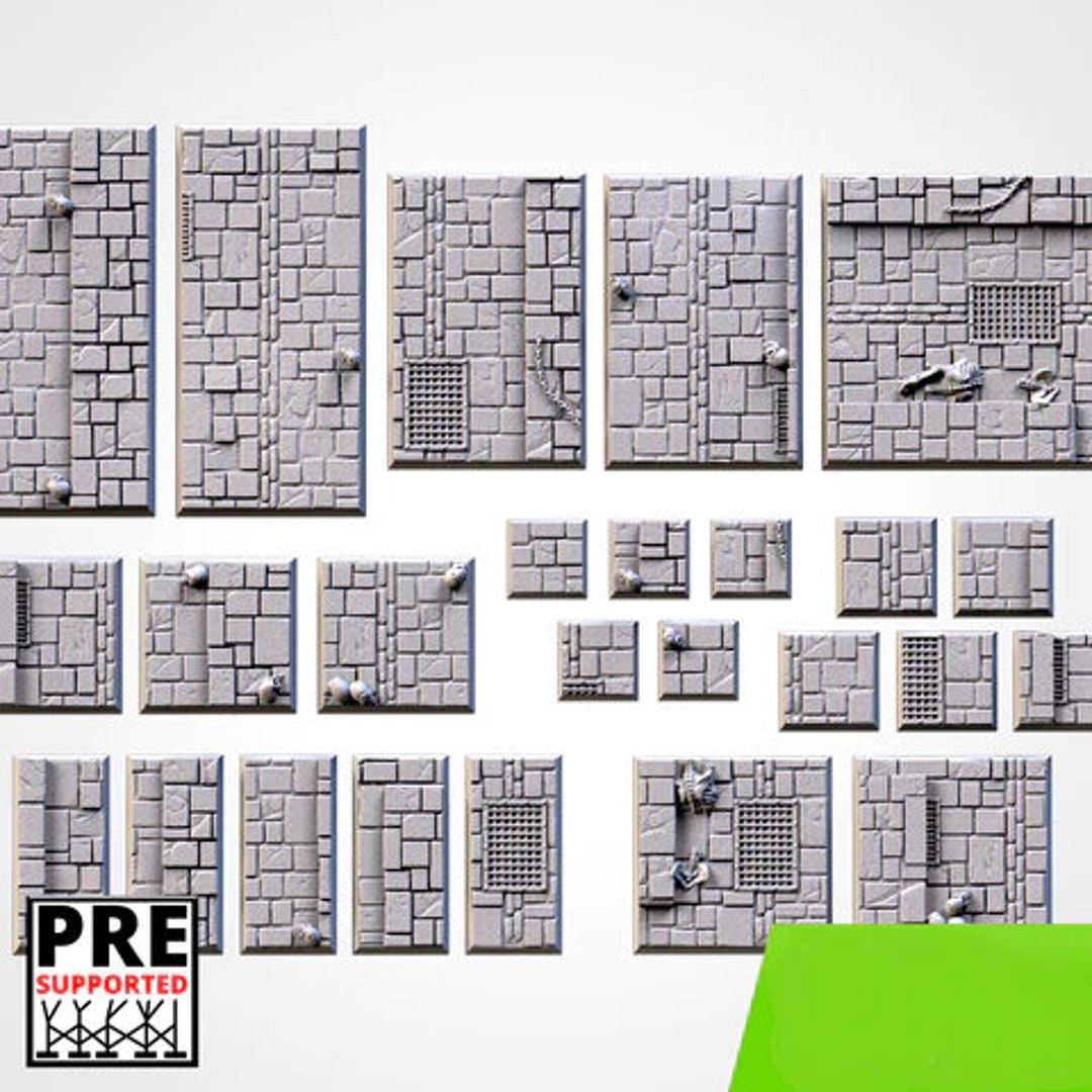 Dungeon Square Bases Various Sizes - Etsy