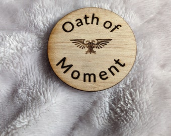 WH40K Oath of Moment Token Warhammer 40K 10th Edition Space Marines - Etsy