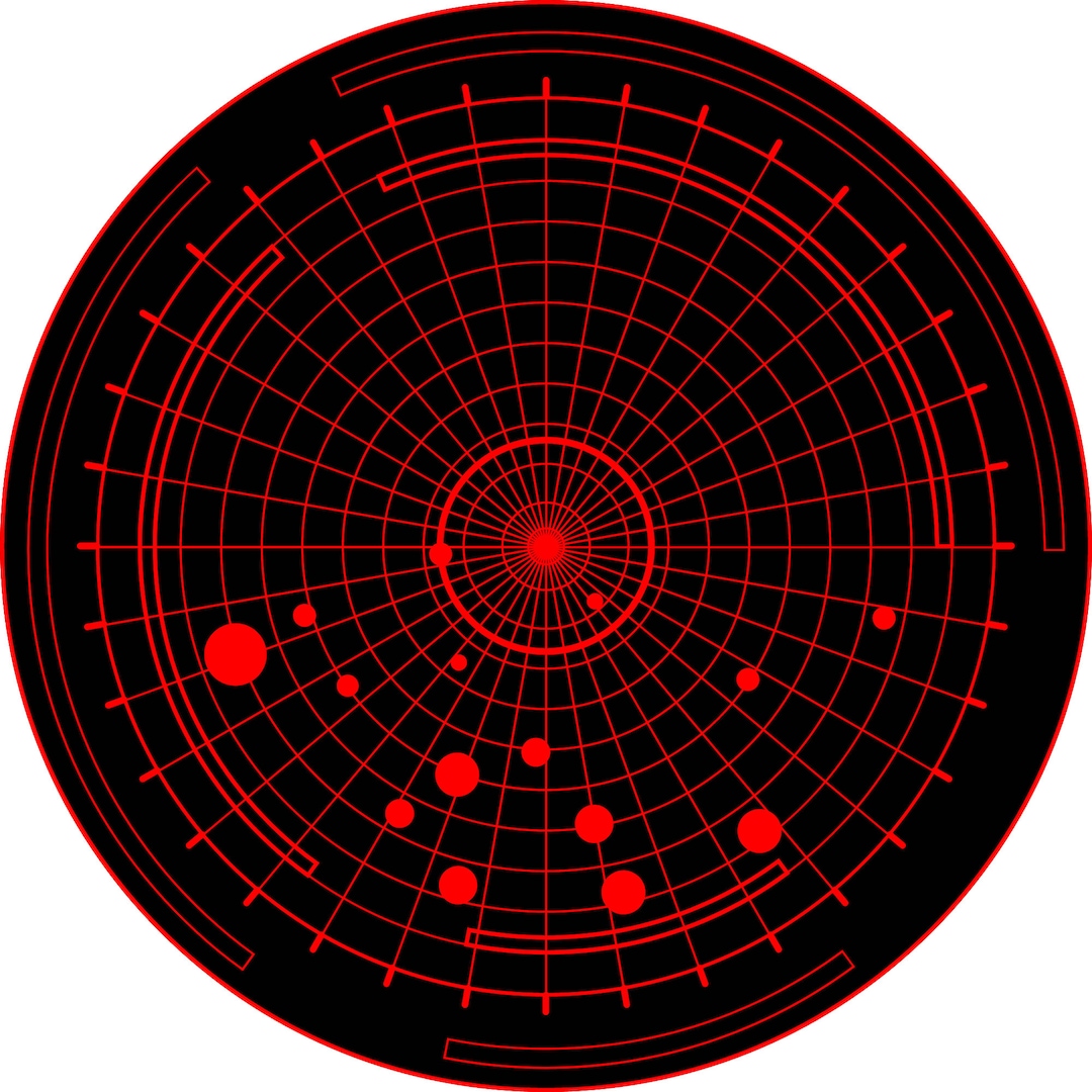 Sonar Blip Neoprene Objective Markers for Warhammer 40k - Etsy