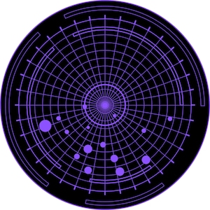 Sonar Blip Neoprene Objective Markers for Warhammer 40k - Etsy