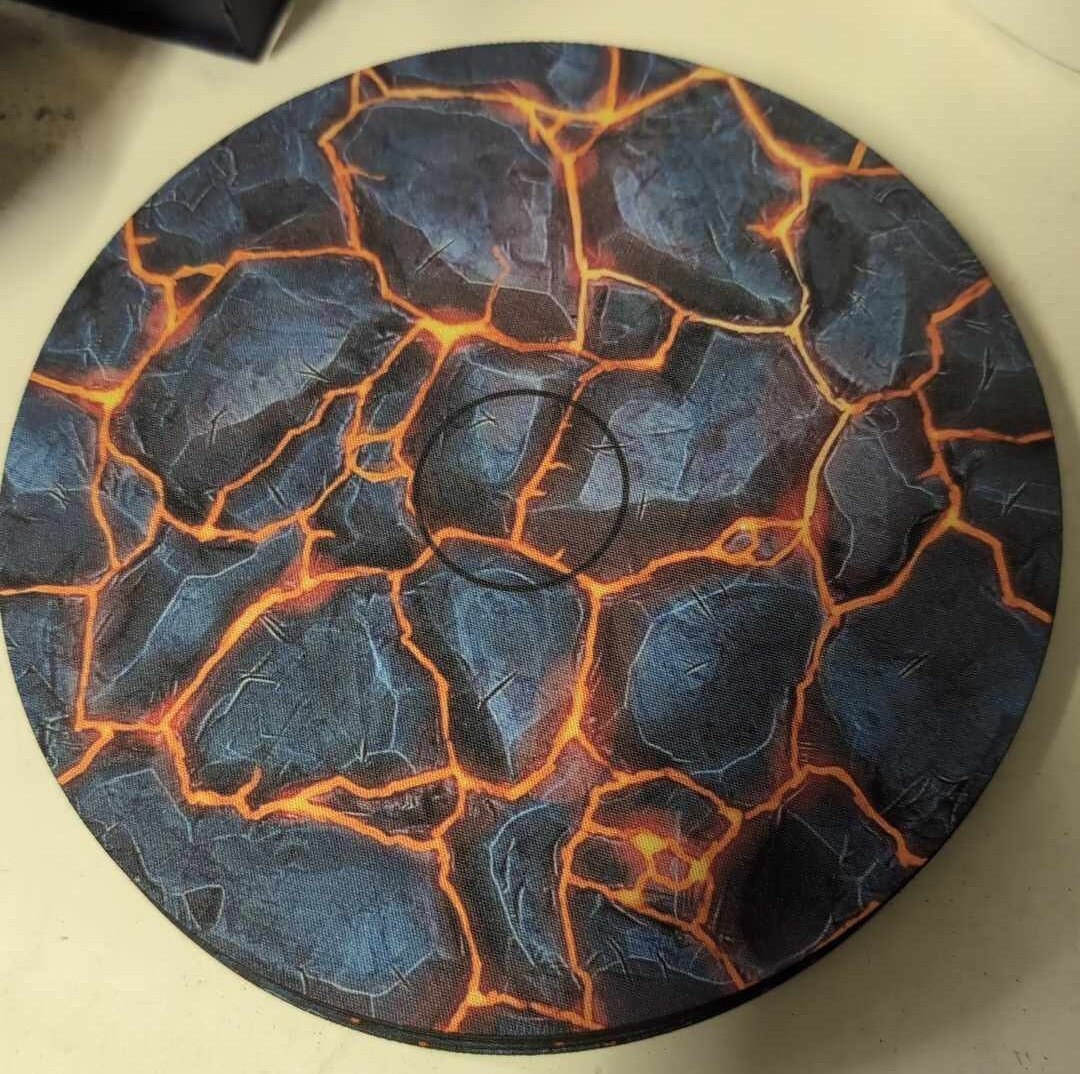 Volcanic Neoprene Objective Markers for Warhammer 40k - Etsy