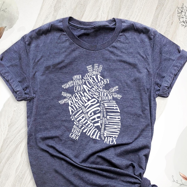 Cardiology T Shirt - Etsy