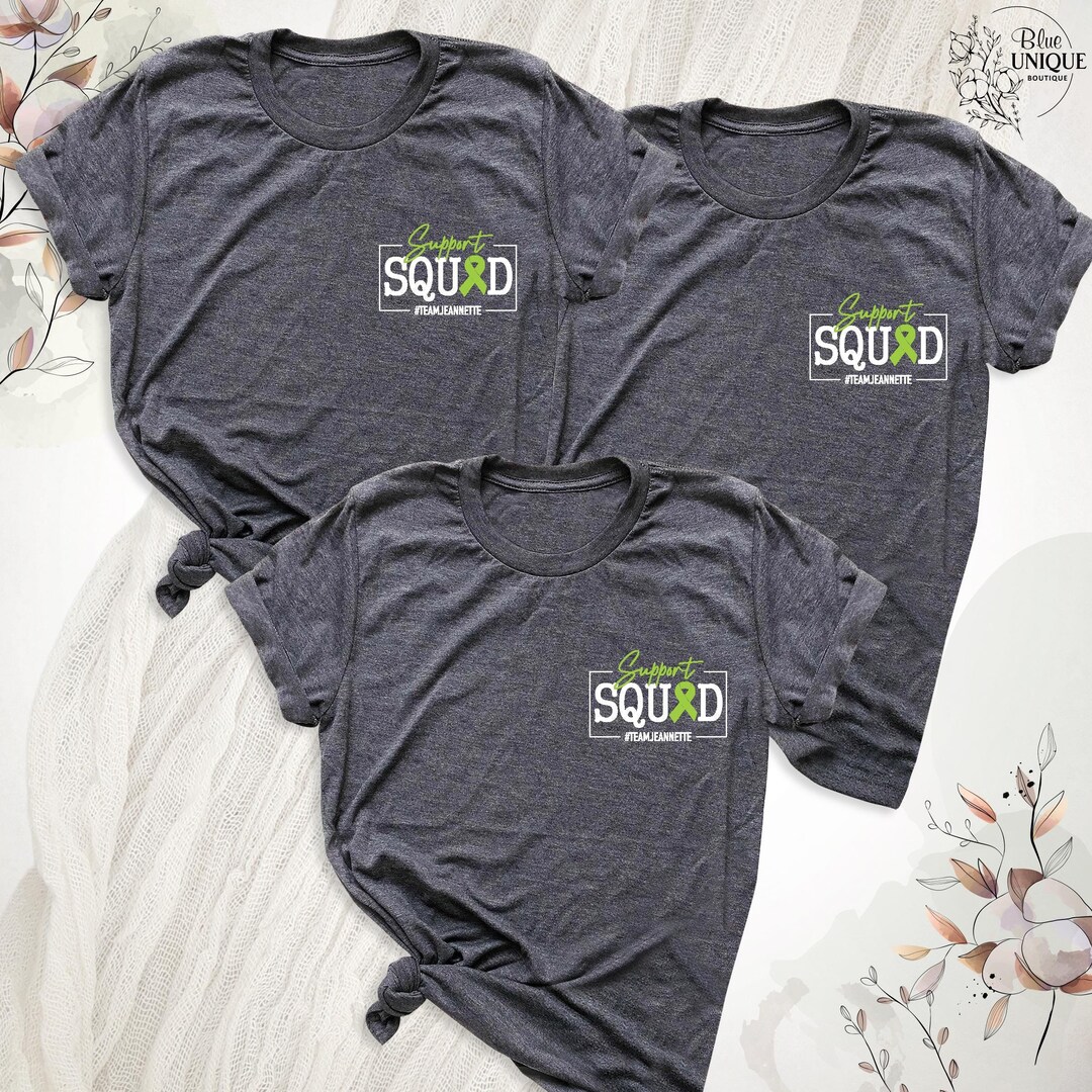 Lymphoma Shirt Cancer Awareness Shirts Family Support Squad T-shirt ...