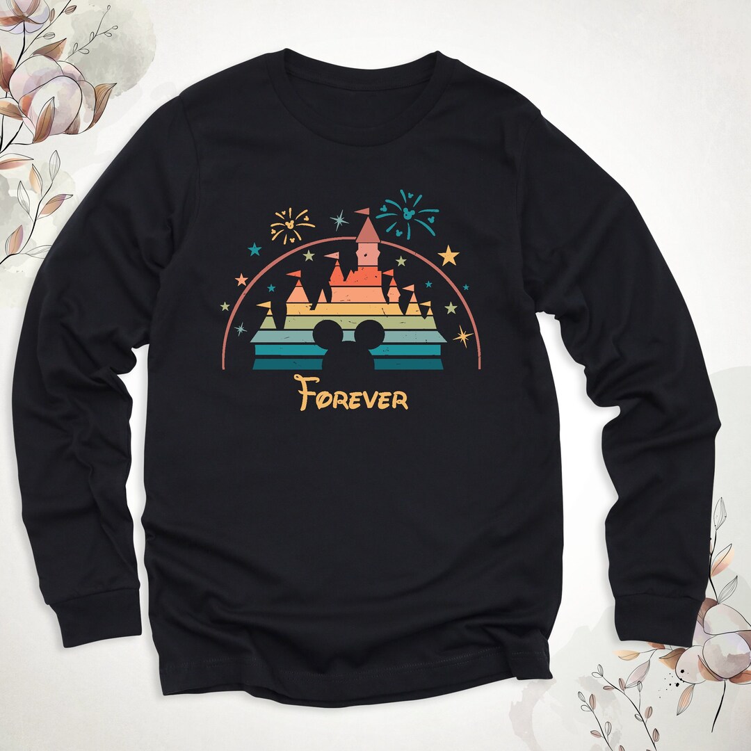 Disneyland Paris Long Sleeve Shirt, Disneyland Paris Mickey and Minnie ...