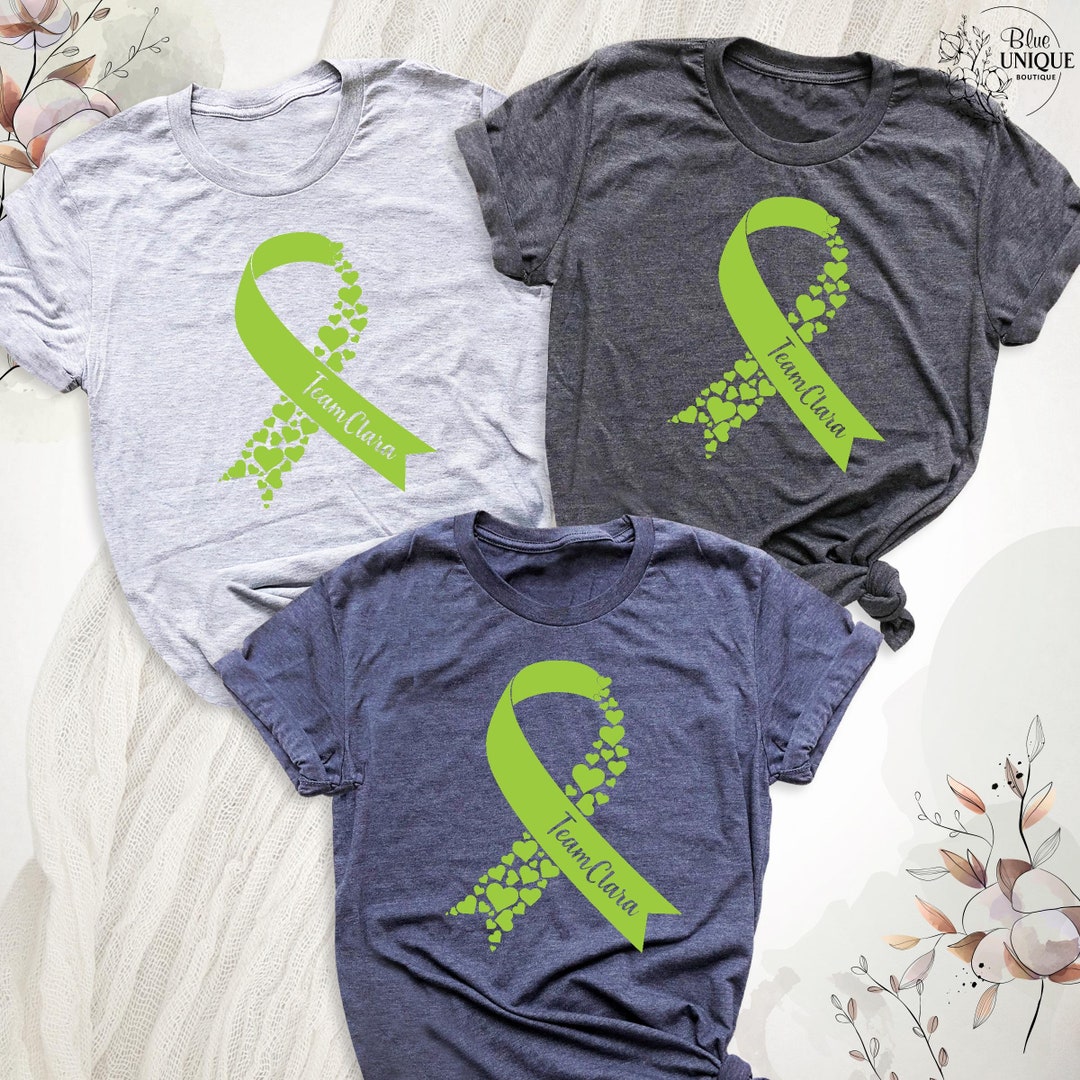 Lymphoma Cancer Awareness Shirt, Warrior Lime Green Awareness Shirts ...