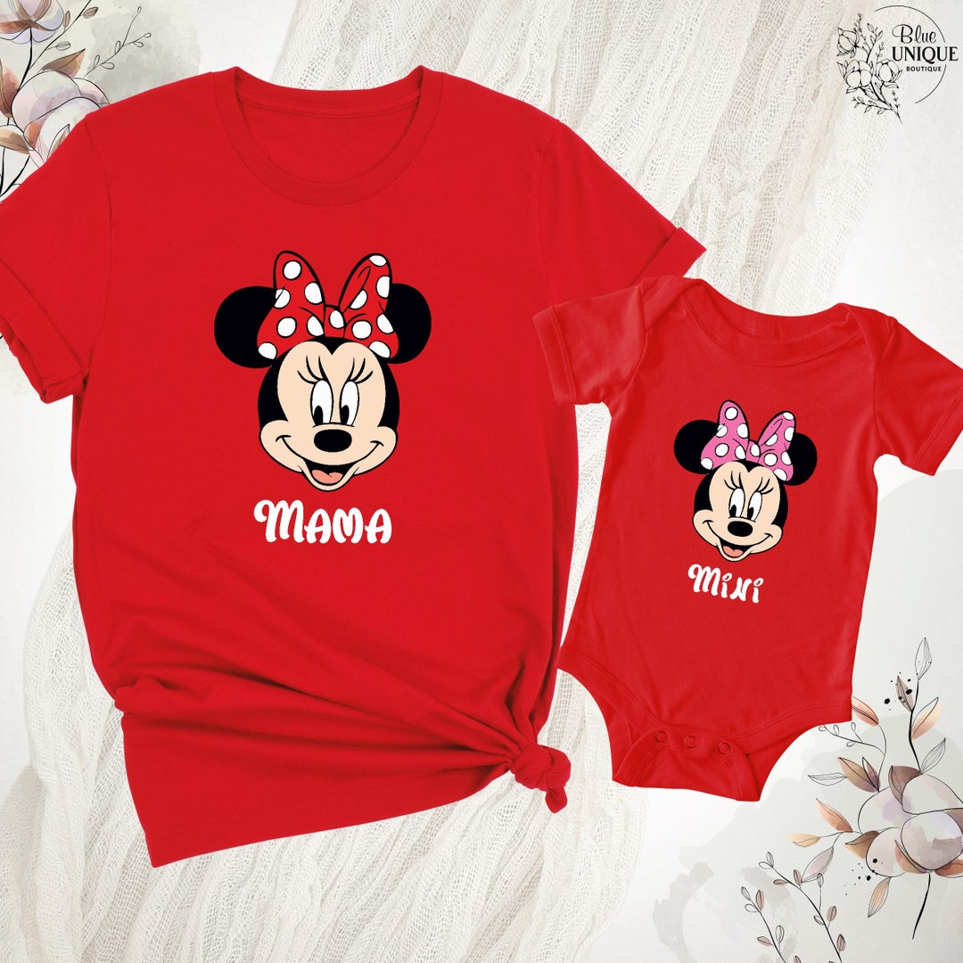 Disney Mothers Day Mama Mini Shirts, Minnie Mouse Mama Mini Shirt ...