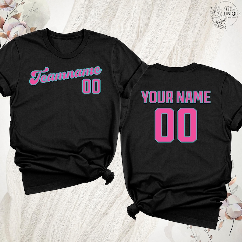Baseball Team Name Shirt, Custom Name Baseball Shirts, Custom Baseball ...