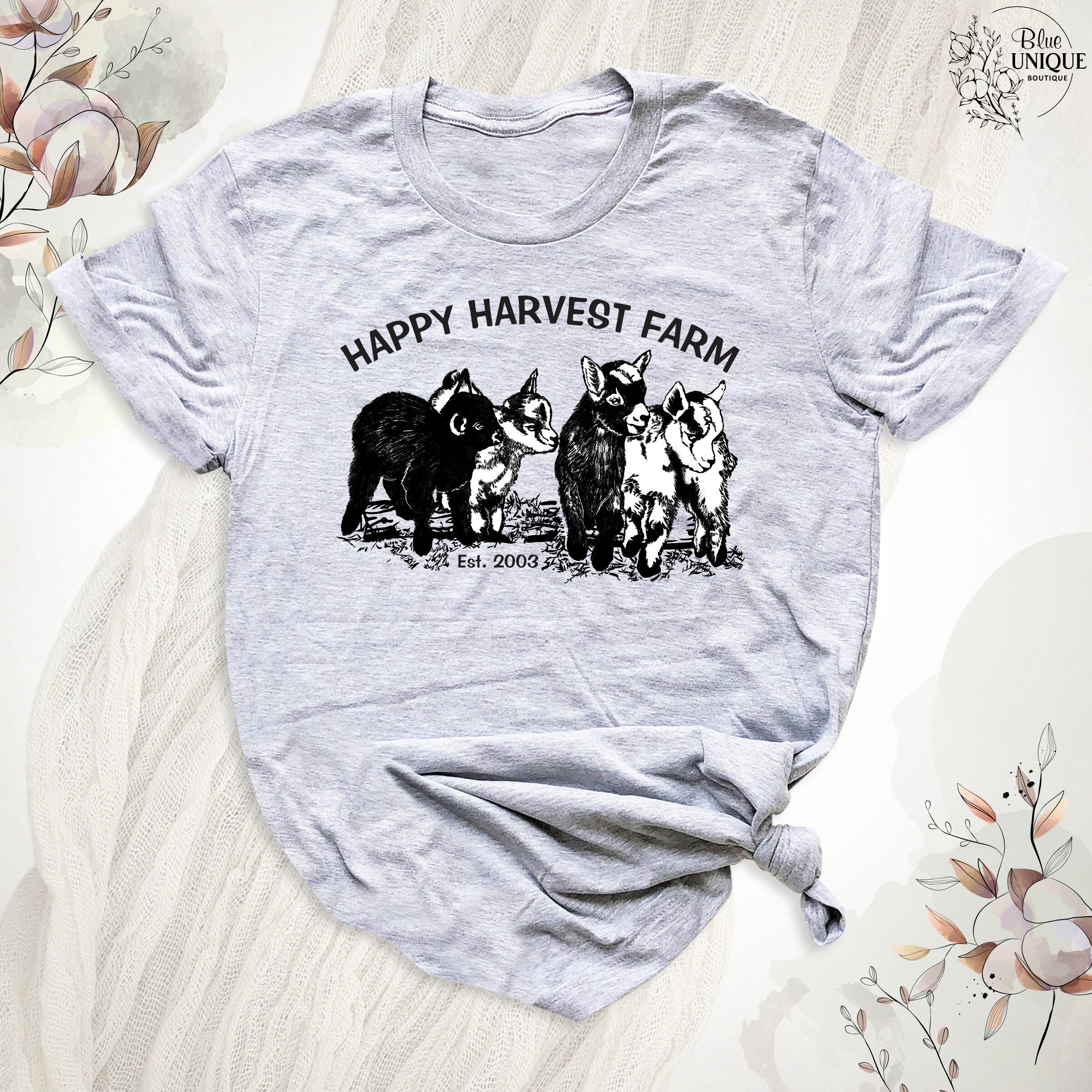 Goats Pygmy Goats Farm Shirts, Cute Custom Goats T-shirts, Goat Lover ...