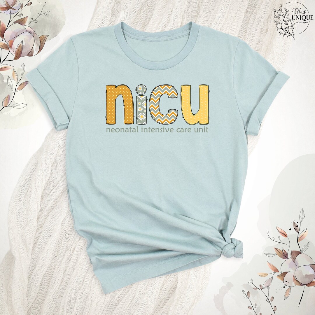 NICU Nurse Shirt, Neonatal ICU Nurse Tshirt, Holiday Nicu Nurse Tee ...