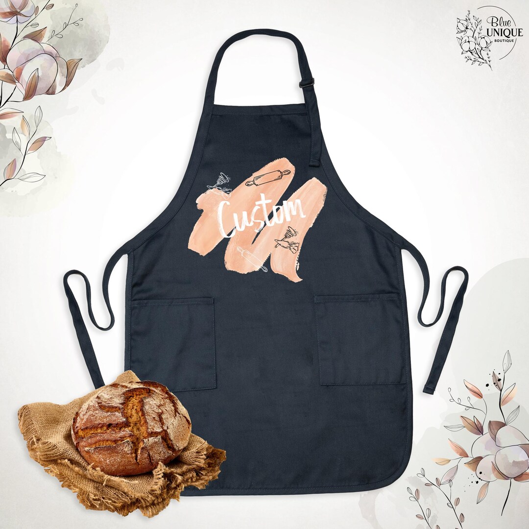 Custom Apron Kitchen Apron, Personalized Apron for Women Men ...