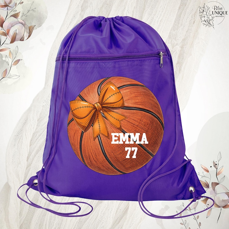 Customized Basketball Gym Bag, Girls Basketball Team Bags, Custom ...