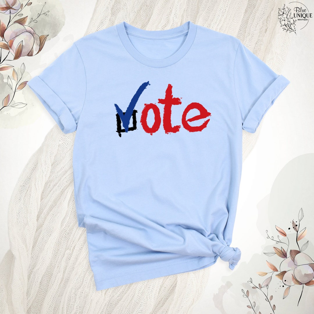 VOTE Political Election November T-shirt, Vote Tshirt for Women Men USA ...