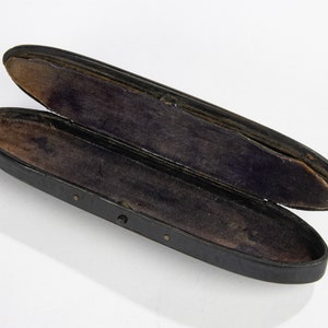 Antique Victorian Ink Set - Black Lacquered Wood - Etsy