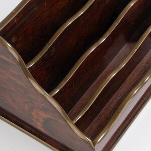 Antique Rosewood Letter Rack - Etsy